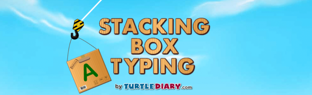 stacking box typing – TurtleDiary.com